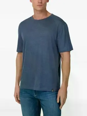 Boggi Milano Stretch Jersey T-shirt - Blue