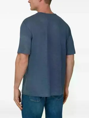 Boggi Milano Stretch Jersey T-shirt - Blue