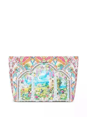 Camilla Printed Makeup Bag - Neutrals