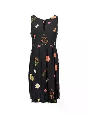 André Laug V-neck Dress - Black