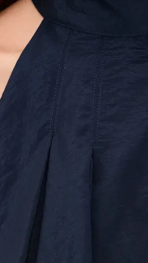 Cinq À Sept Jagger Halter Neck Sleeveless Top - Navy