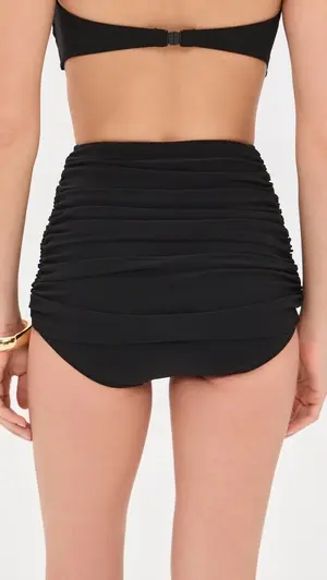Norma Kamali Bill Bikini Bottoms - Black
