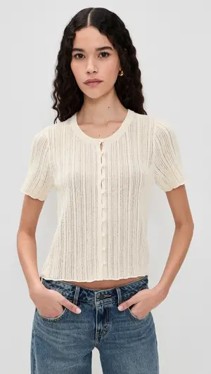Z Supply Starboard Crochet Top