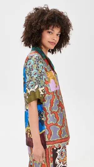 ALEMAIS Arnie Silk Shirt