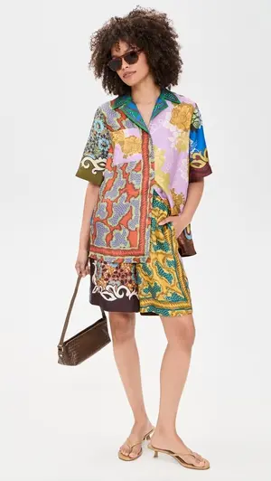 ALEMAIS Arnie Silk Shirt