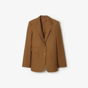 Burberry Wool Mohair Tailored Jacket