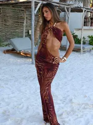 OUTCAST Adela Rayella Maxi Dress