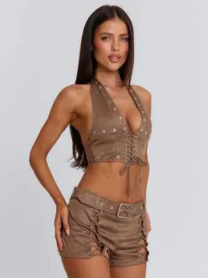 OUTCAST Mason Halter Top