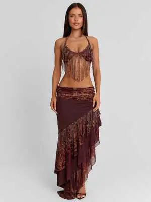 OUTCAST Rosailina Maxi Skirt