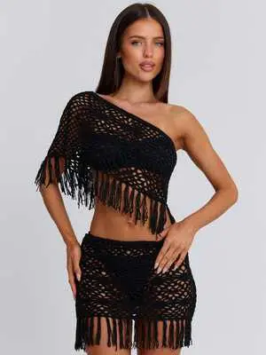 OUTCAST Kaie Crochet Top