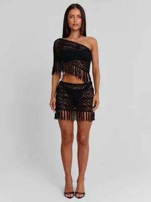 OUTCAST Kaie Crochet Top