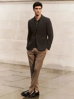 Reiss Zip Up Pants For Men