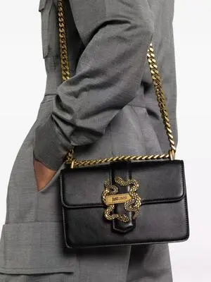 Just Cavalli Snake-detail Shoulder Bag
