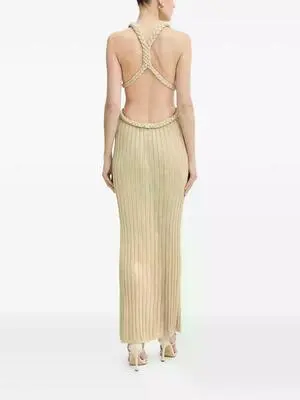 Guess Braided Cutout Maxi Dress