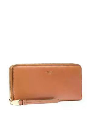 LANCEL Zip-around Leather Wallet - Brown