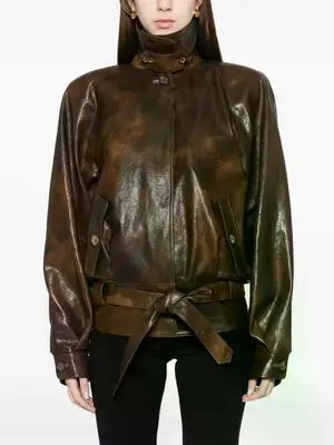 Magda Butrym Belted Jacket - Brown