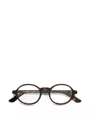 RETROSUPERFUTURE Round-Frame Eyeglasses Brown