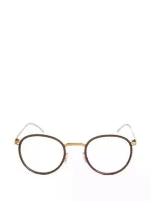 Mykita Kiana Round-frame Glasses - Brown