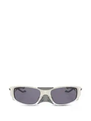 Oakley Plantaris Sq Rectangle-frame Sunglasses - Neutrals
