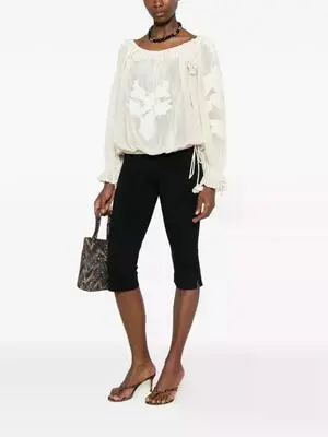 Isabel Marant Étoile Floral Appliqué Blouse