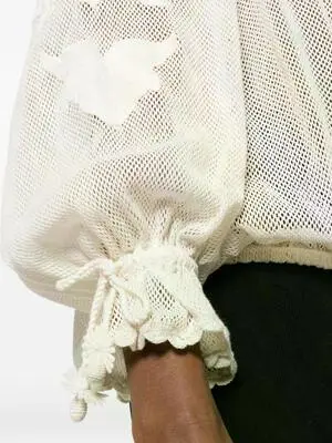 Isabel Marant Étoile Floral Appliqué Blouse