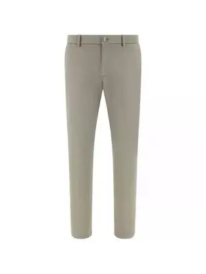 Boggi Milano Straight Trousers - Green