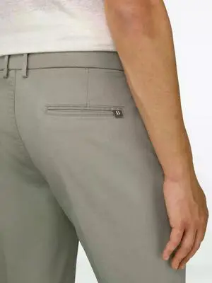 Boggi Milano Straight Trousers - Green