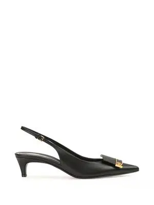 SERGIO ROSSI Evolv Leather Pumps - Black