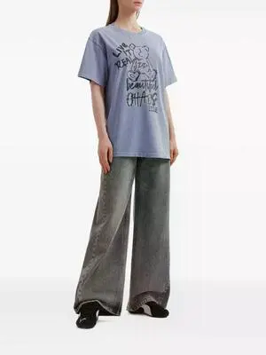Izzue Graphic T-shirt - Blue