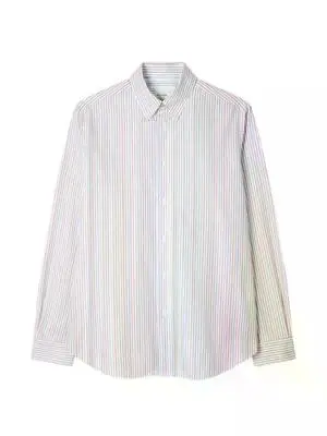 Paul Smith Classic-fit Stripe Cotton Button-down Shirt - Red