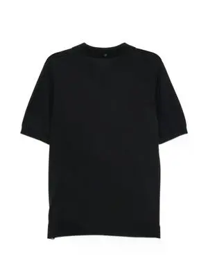Fred Perry Logo-embroidered Polo Shirt - Black