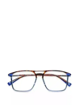 ETNIA BARCELONA Meteor Crater Geometric Eyeglasses - Brown
