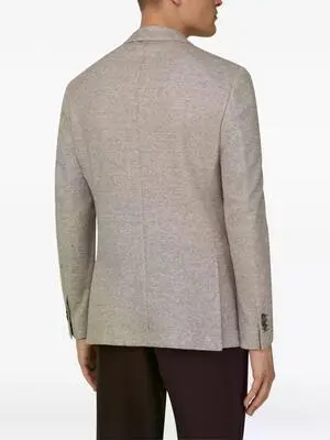 Boggi Milano Single-breasted Blazer - Brown