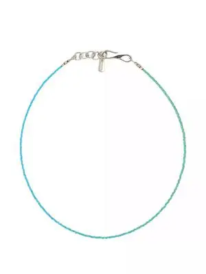 Paul Smith Beaded Necklace - Silver
