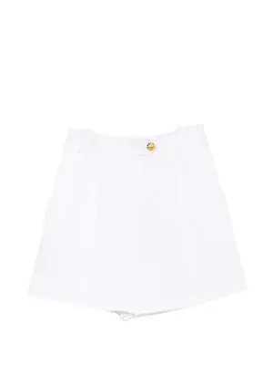 Elisabetta Franchi Button-detailed Shorts - White