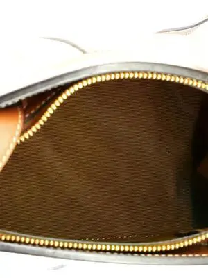 Celine Teen Cabas De France Bag Triomphe Coated Canvas - Brown