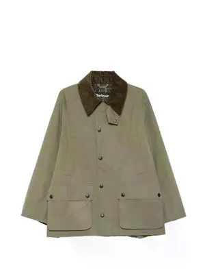 Barbour Corduroy-collar Jacket - Green