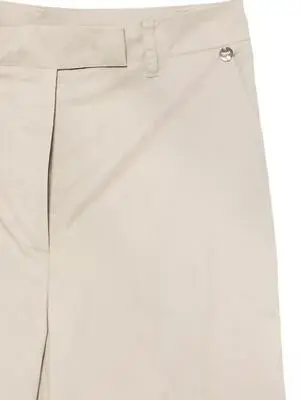 Liu Jo Logo-plaque Trousers - Neutrals