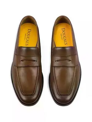 DOUCAL'S Leather Loafers - Brown