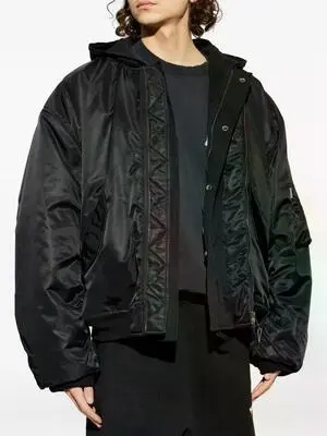 Balenciaga Hooded Bomber Jacket