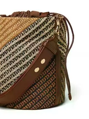 TWINSET Patterned Bucket Bag