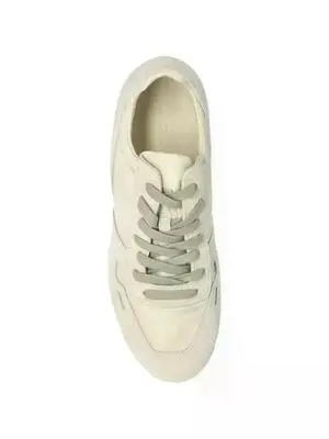 Rick Owens Lace-up Panelled Sneakers - Neutrals