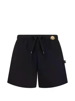 Moschino Drawstring Swim Shorts - Black