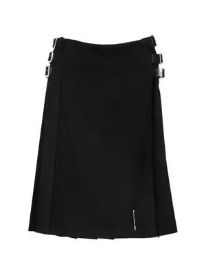 Le Kilt Pleated Buckle Skirt