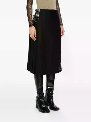 Le Kilt Pleated Buckle Skirt