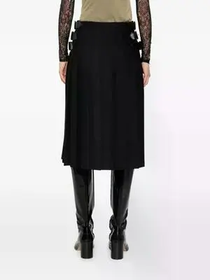 Le Kilt Pleated Buckle Skirt