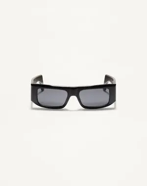 Valentino Garavani Rectangular Sunglasses - Black/grey
