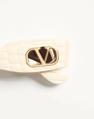 Valentino Garavani Rectangular Sunglasses - Ivory/gradient Grey