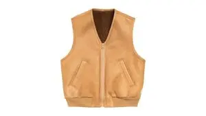 StÜssy Shearling Vest - Tan