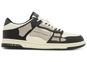 Amiri Skel Top Low - Black/alabaster